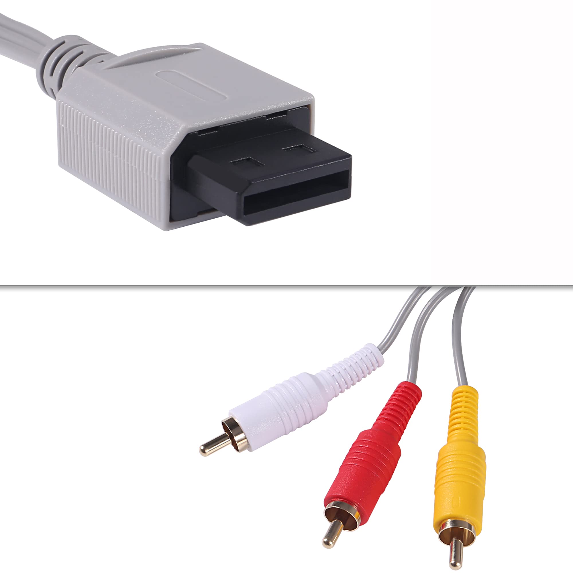 Snapklik.com : Sensor Bar And AV Cable For Wii Wii U, Audio Video AV ...