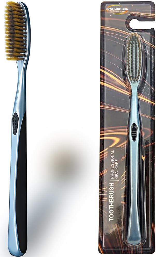 Amazon.com : Colincie Huge Head Extra Hard & Firm Toothbrush, Large ...