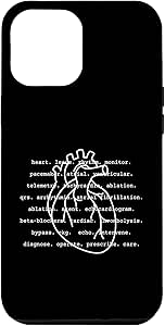 Amazon.com: iPhone 15 Pro Max Cardiac Nurse Heart Anatomy CVICU RN ...