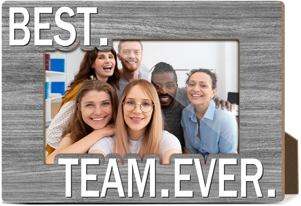 Amazon.com - Best Team Ever Picture Frame Wood Photo Frames for ...