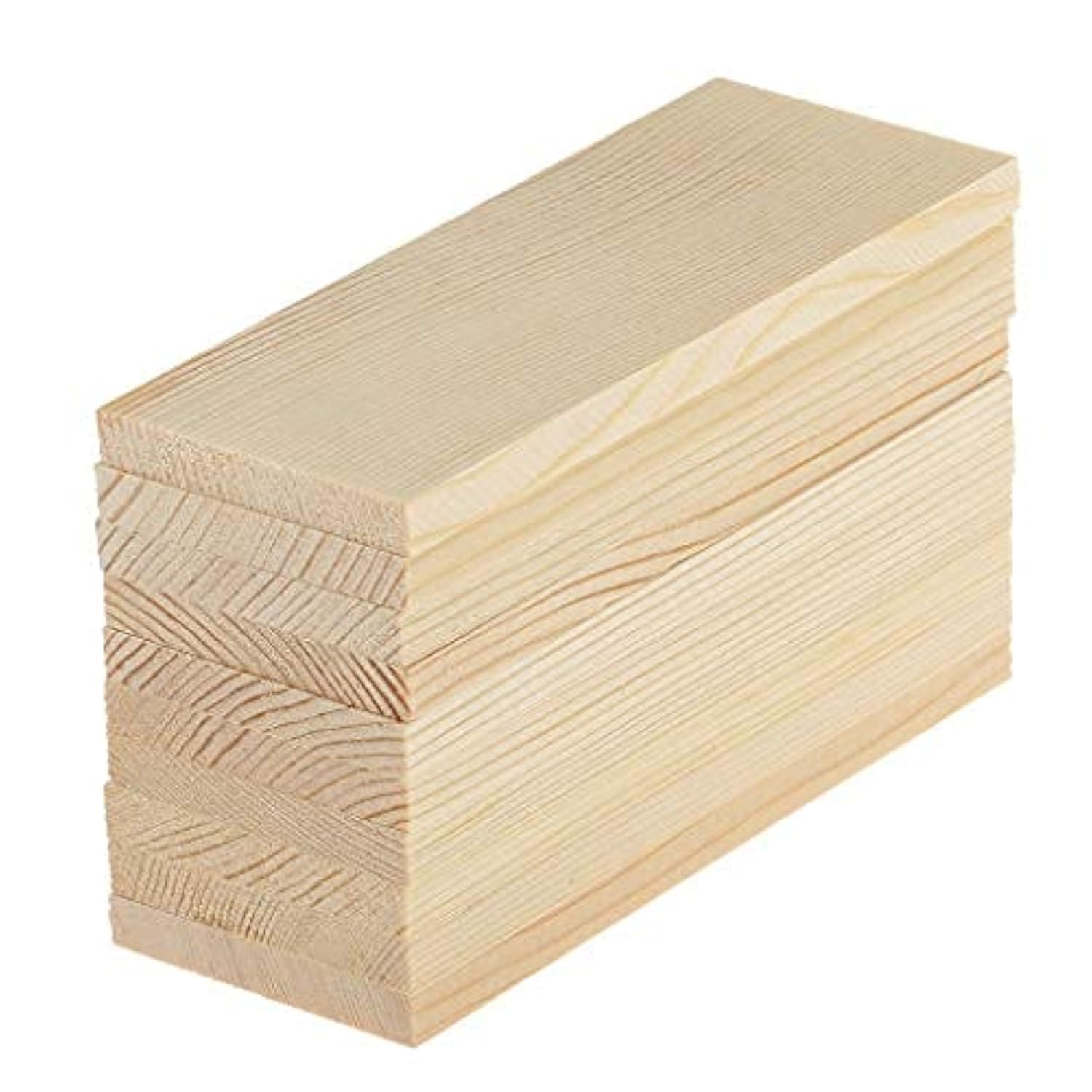 10 Pieces 30 cm Pine Wood Rectangle Board fit for Craft Painting ...