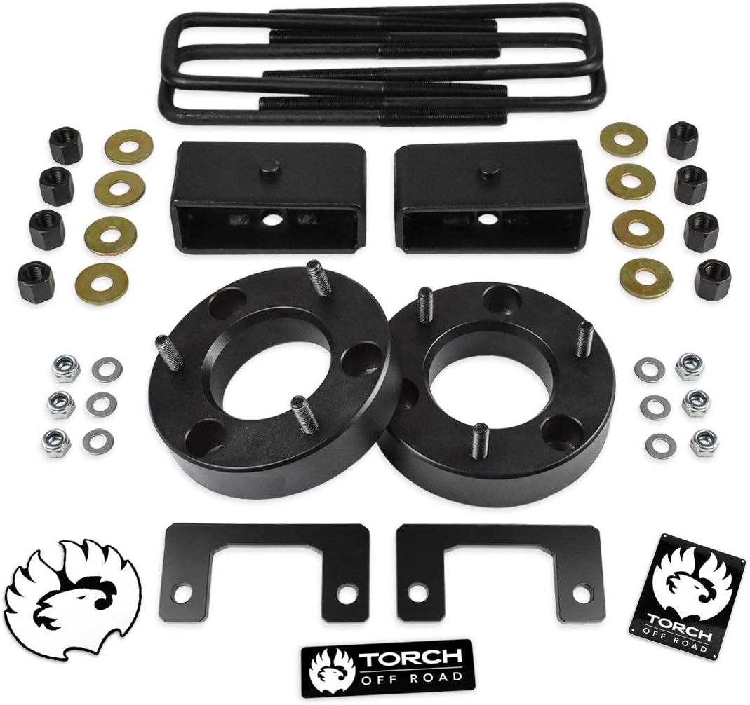 Amazon.com: TORCH 3" Front 2" Rear Leveling Lift Kit For 2007-2019 GMC ...