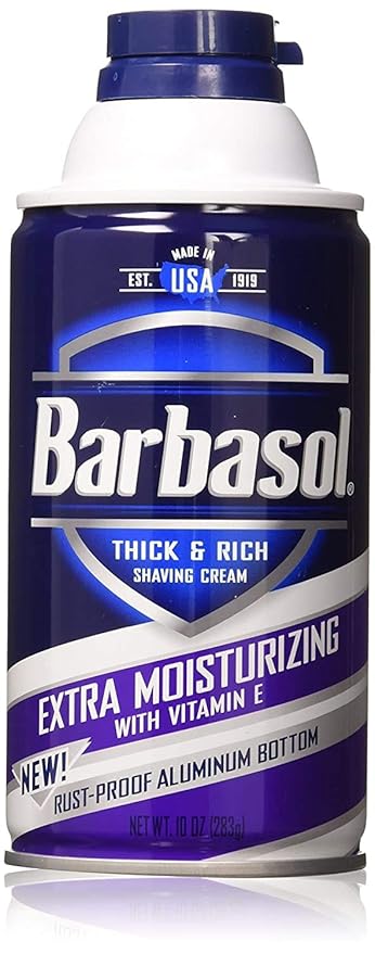 Amazon.com: Barbasol Thick & Rich Shaving Cream Extra Moisturizing, 10 ...