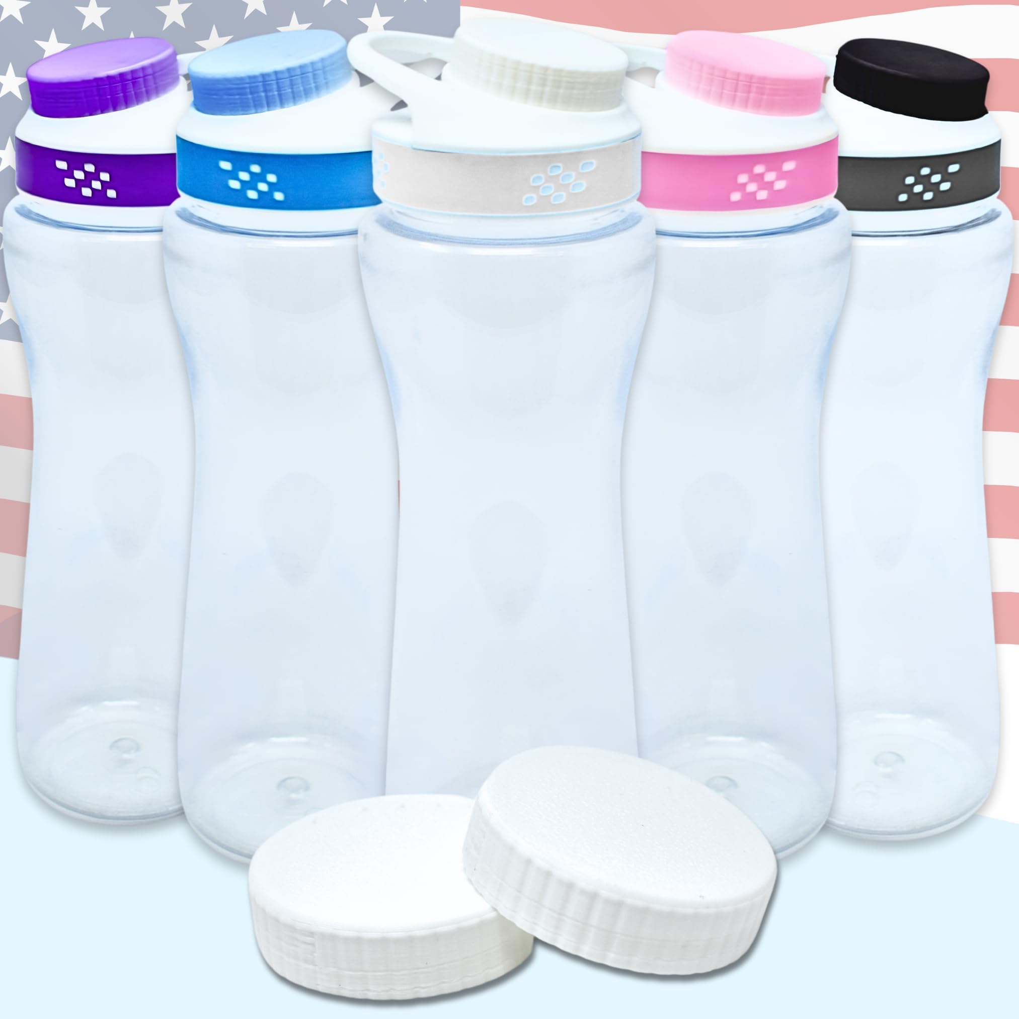 Amazon.com: Head Concepts Cap Lid for Water Bottle - Fits Plastic and ...