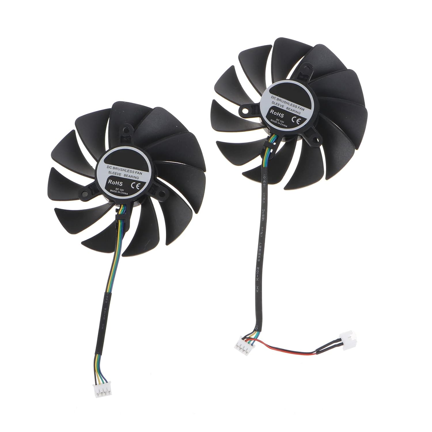 Amazon.com: 12V Fan 89mm Replacement for 3060 3070 RTX3080 RTX3090 ...