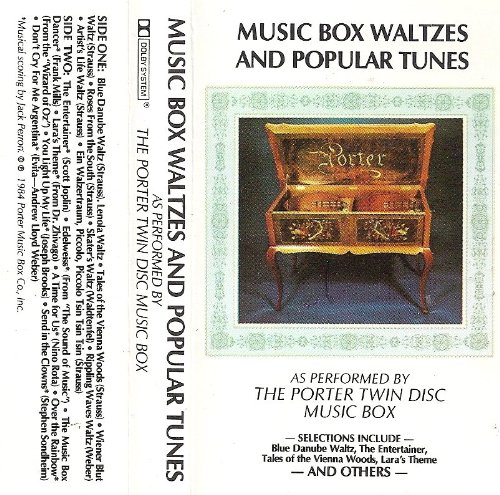 Music Box Waltzes and Popular Tunes as Performed by The Porter Twin ...