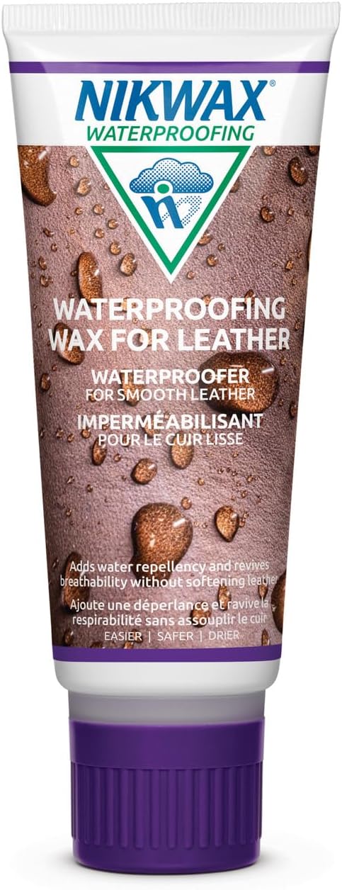 Amazon.com: Nikwax Waterproofing Wax for Leather, Cream, Restores DWR ...