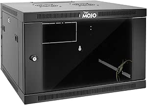 Amazon.com: Tecmojo Fully Welded Server Cabinet, 6U Wall Mount Server ...