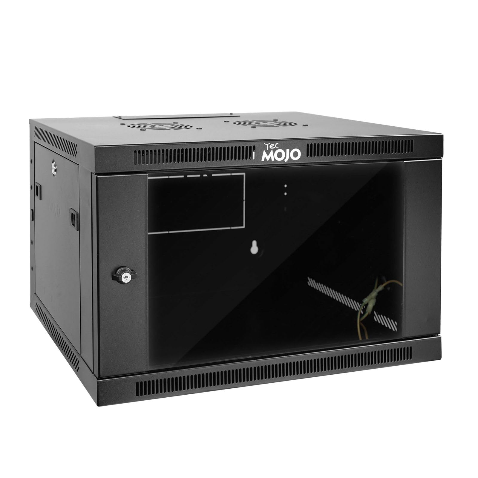 Amazon.com: Tecmojo Fully Welded Server Cabinet, 6U Wall Mount Server ...