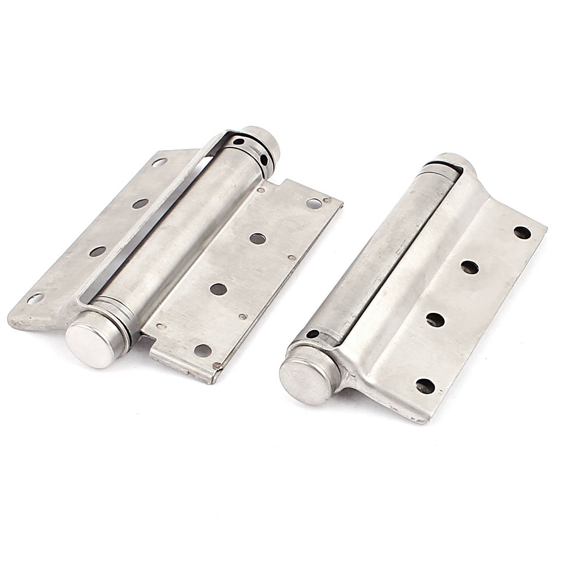 Sourcingmap Single Action Spring Stainless Steel Door Hinge 100mm ...
