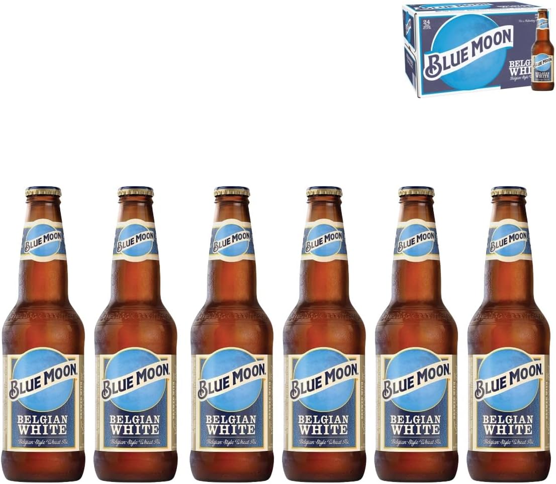 Cerveza Blue Moon Belgian White Belgian Style Wheat 355 ml 24 pack ...