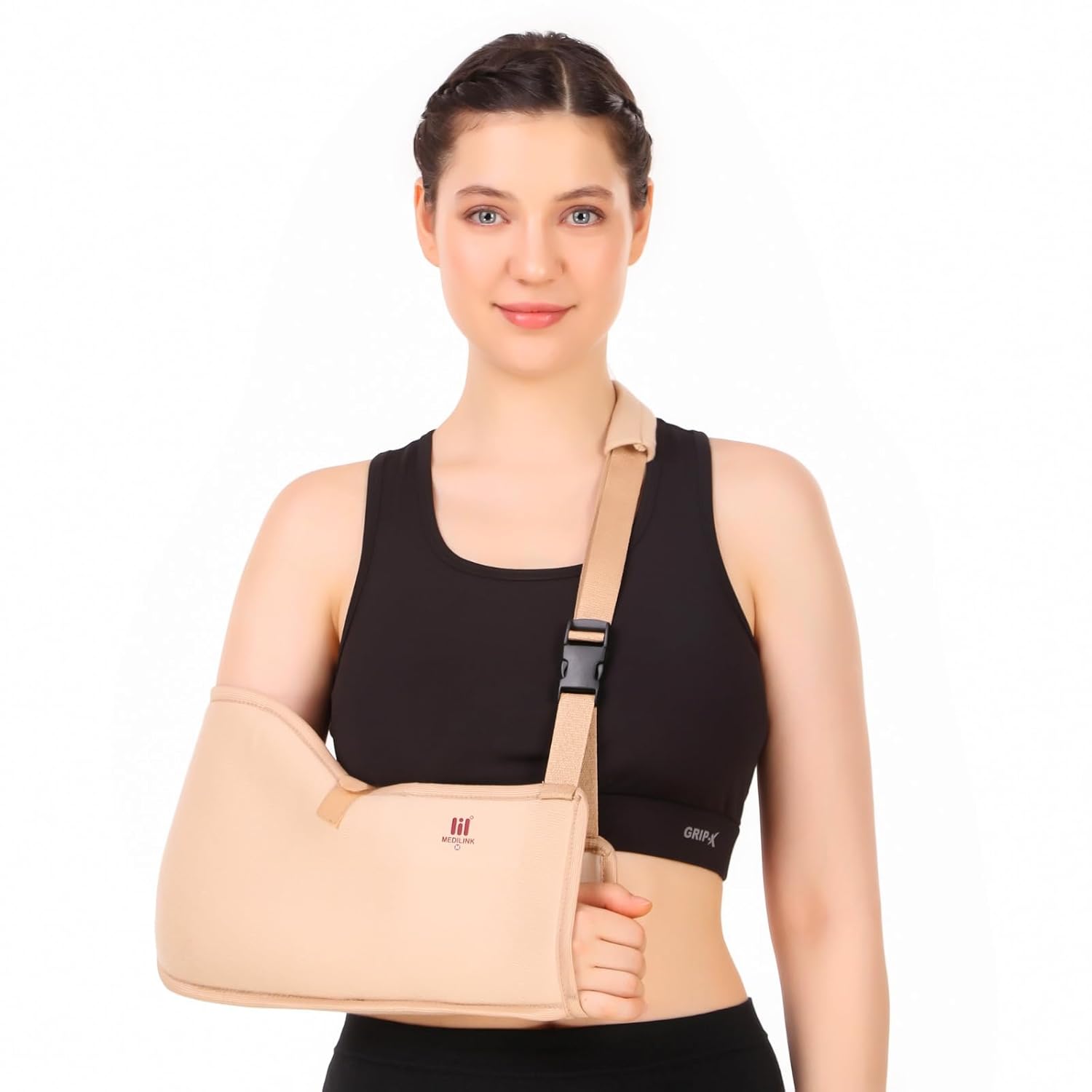 Buy Medilink soft and padded Arm Sling Pouch/Arm Plaster Support ...