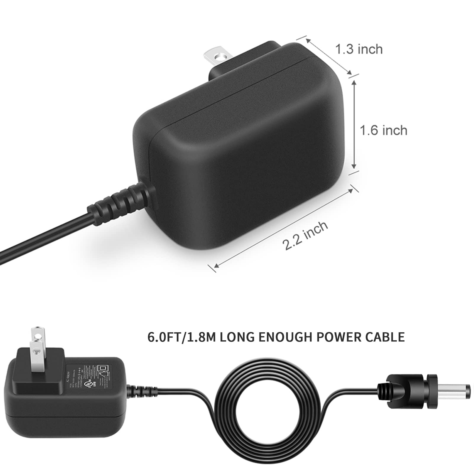 Snapklik.com : UL Listed Power Cord For Shark CH951 CH951C CH950 CH955 ...
