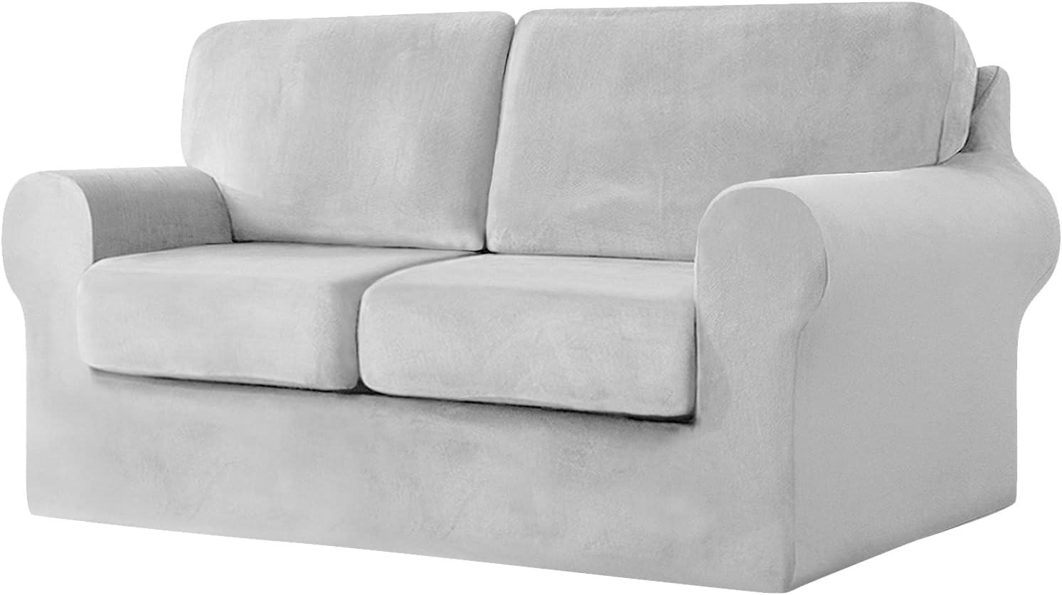SYLC Sofa Cover with Separate Seat Cushions and Backrests Stretch ...