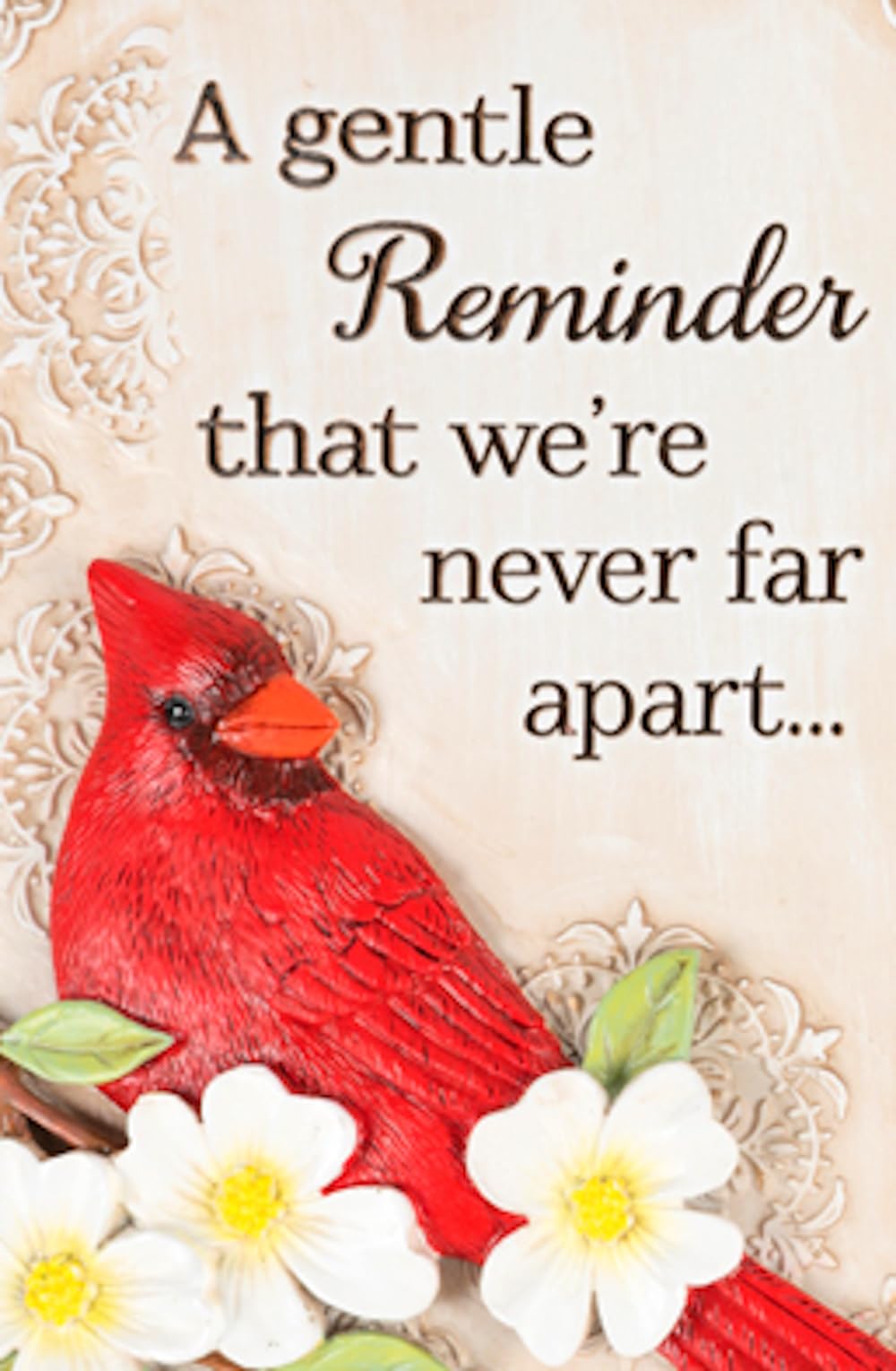 Snapklik.com : 11" Gentle Reminder Cardinal Memorial Stone- Book ...