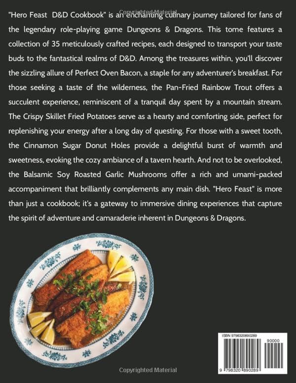Snapklik.com : Hero Feast D&D Cookbook: 35 Recipes Inspired By The ...