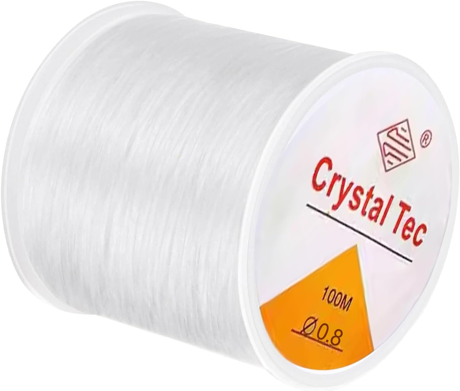 LUOCAI 100m Elastic Stretch Beading Thread 1mm Crystal String Stretch ...