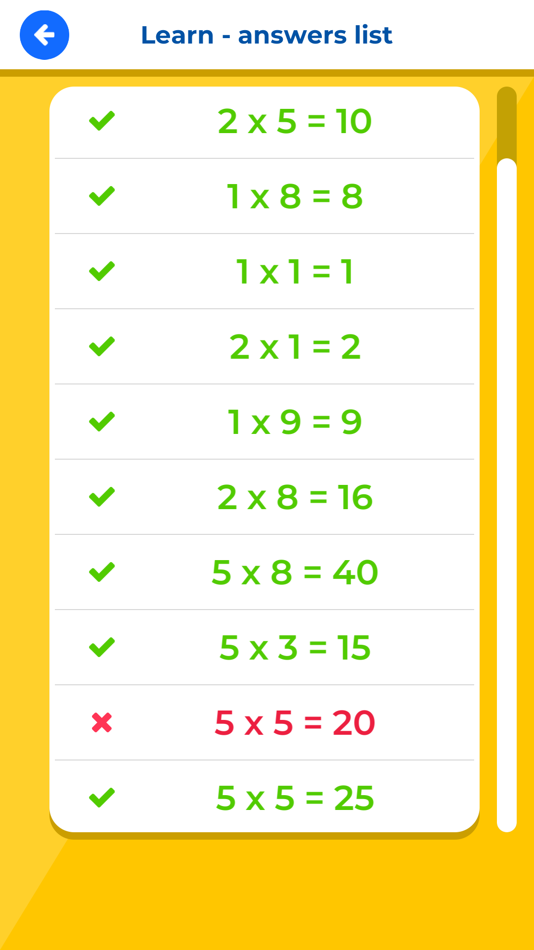 Multiplication Table IQ - App on Amazon Appstore