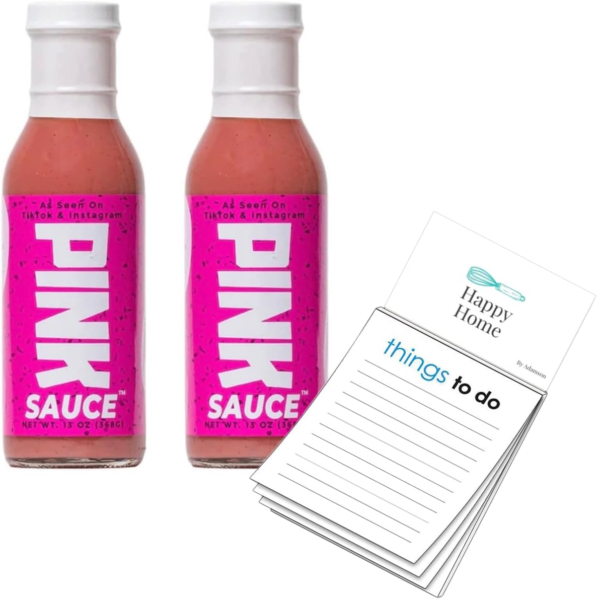 Amazon.com : Pink Sauce TikTok Gluten Free Vegan Sweet Tangy Sauce 3 oz ...