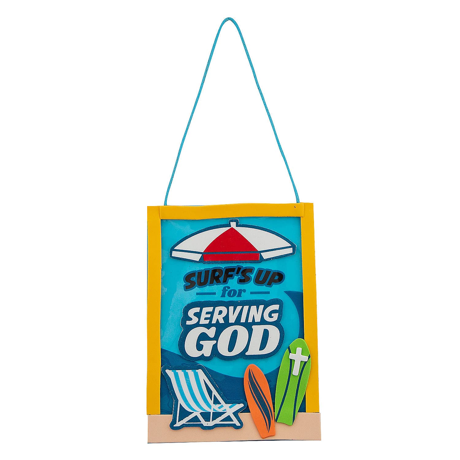 Amazon.com: Fun Express Make a Splash VBS Sign Craft Kit - VBS Vacation ...