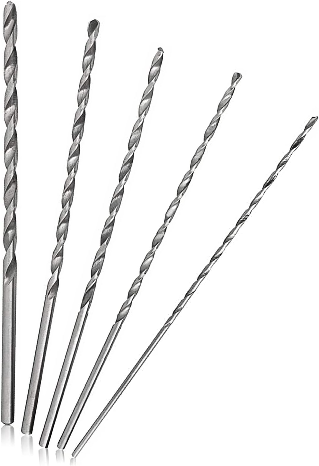 Neilsen CT3651 7PC Extra Long Drill 4MM 5MM 6MM 7MM 8MM 10MM 12MM X ...