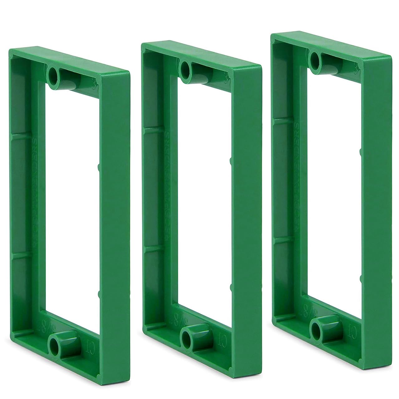 Mint Bucket Brands 3/8" Single Gang Receptacle Outlet Box Extenders ...