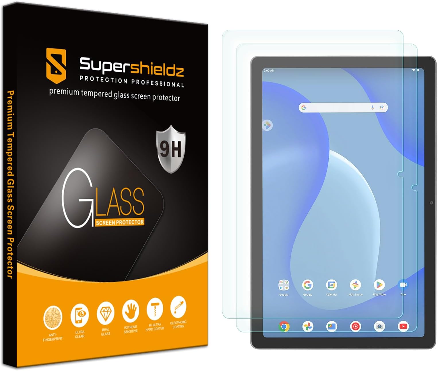 Amazon.com: Supershieldz (2 Pack) Tempered Glass Screen Protector for ...