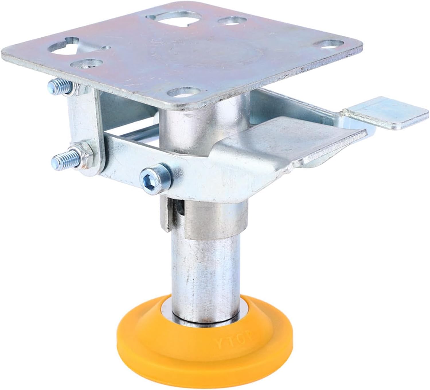 Floor Lock, Adjustable Height Heavy Duty Floor Lock Trolley Brake Floor ...