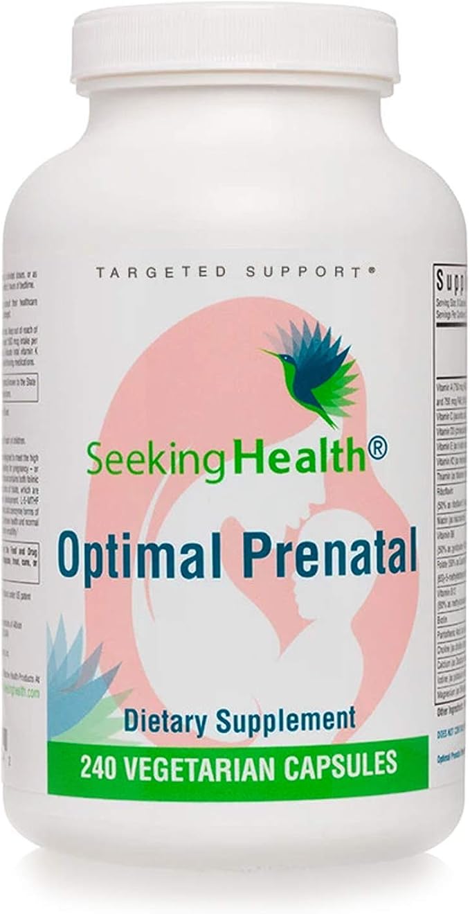 Amazon.com: Seeking Health Optimal Prenatal – Prenatal Vitamins for ...