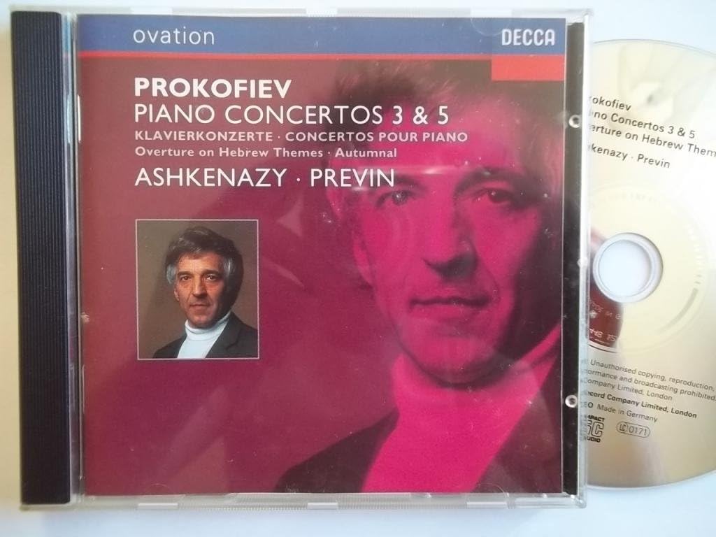 Prokofiev:Piano Concertos 3 &: Amazon.co.uk: CDs & Vinyl