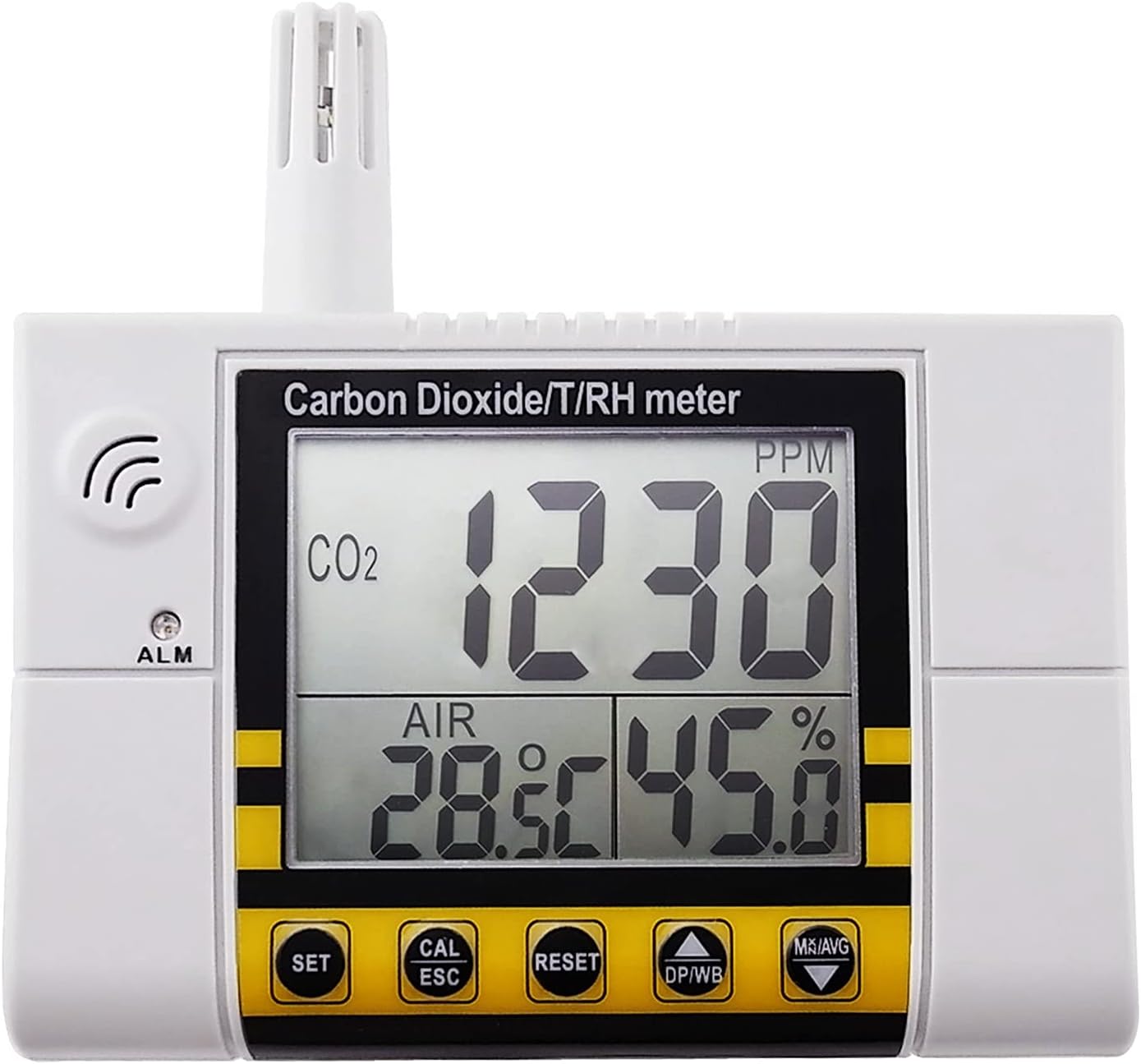Smart CO2 Monitor with Humidity and Temperature Nepal | Ubuy