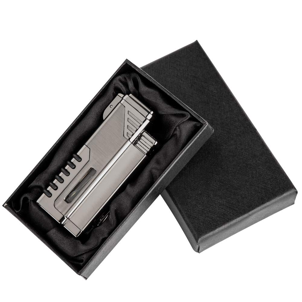 Buy lcfun Torch Lighter,Refillable Gas Fuel Butane Lighter, Butane ...