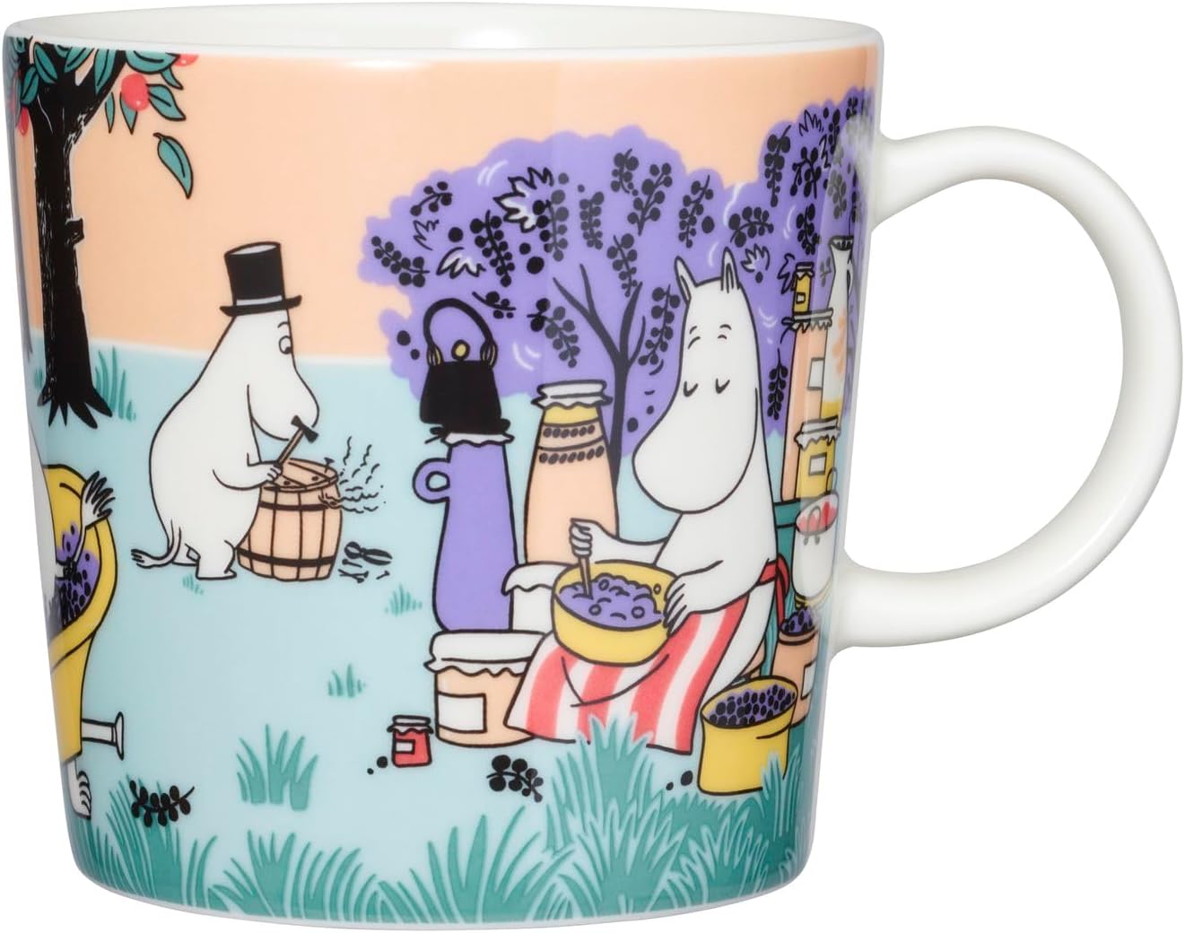 Amazon.co.jp: 【正規輸入品】 ムーミン (Moomin by ARABIA) マグカップ 0.3L ムーミン ベリーシーズン 2024サマー ムーミン 食器 アラビア ...