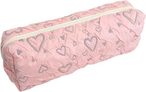 Amazon.com: Dreextremity Heart Shape Pencil Case, Cute Pencil Pouch ...