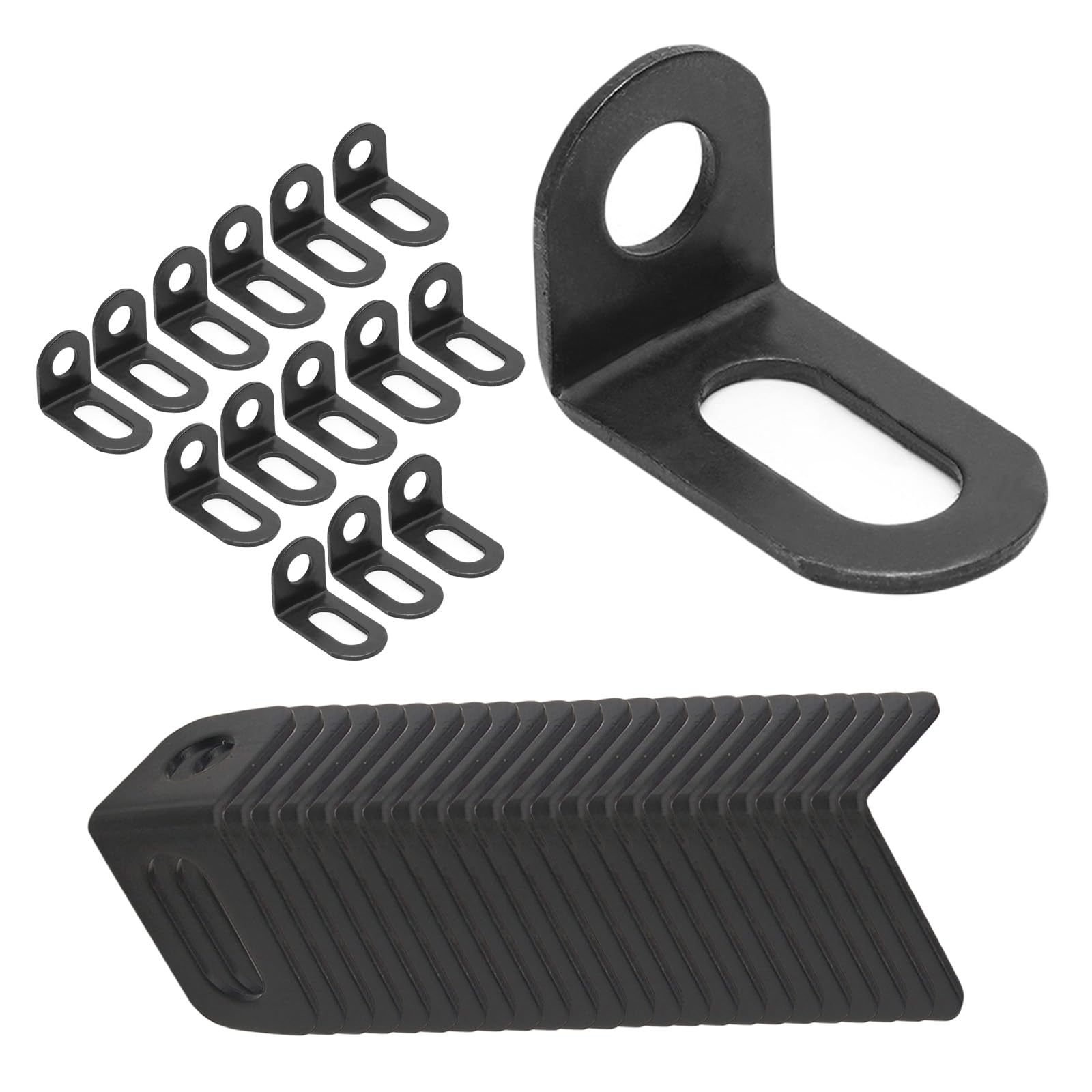 Amazon.com: AUXBC 30PCS 2"x0.75" Adjustable Right Angle Brackets, Heavy ...