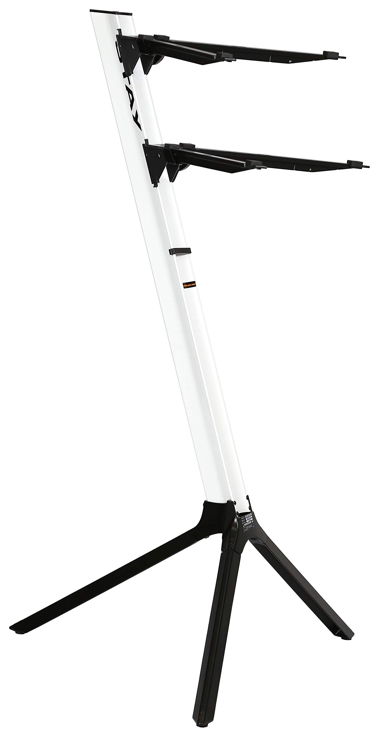 STAY - Slim 2 Tier Keyboard Stand with Curved Top Tier Arms - White ...