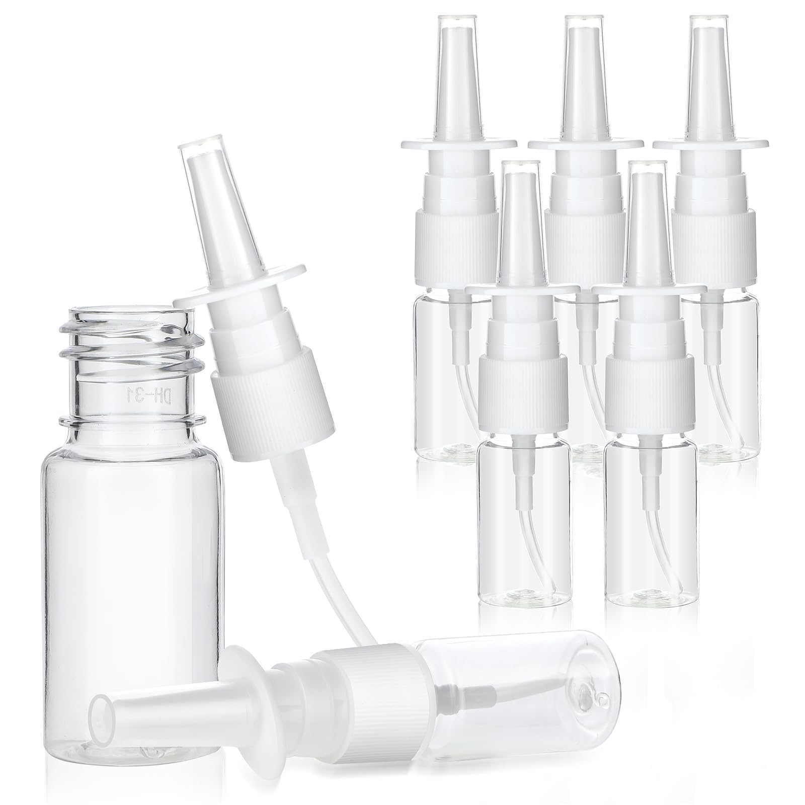 Amazon.com: simarro 10ml Nasal Spray Bottle, 7Pcs Refillable Atomizer ...