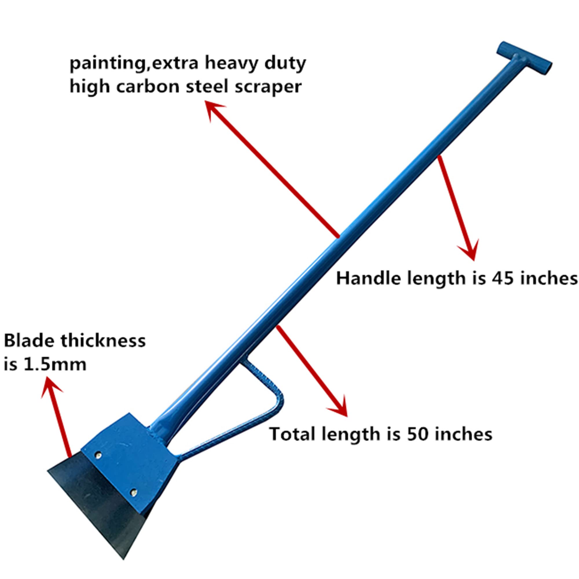 Floor Scraper long handle for floor tile remove Flooring Removal Tool ...
