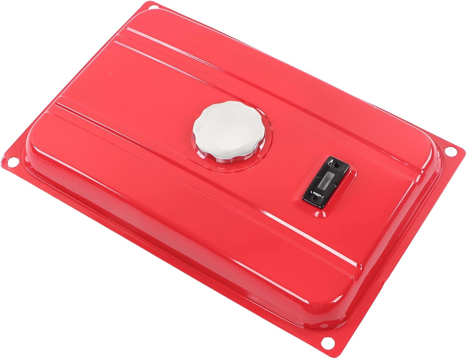 Generator Fuel Tank EC2500 Stainless Steel Red Heavy Rectangular ...