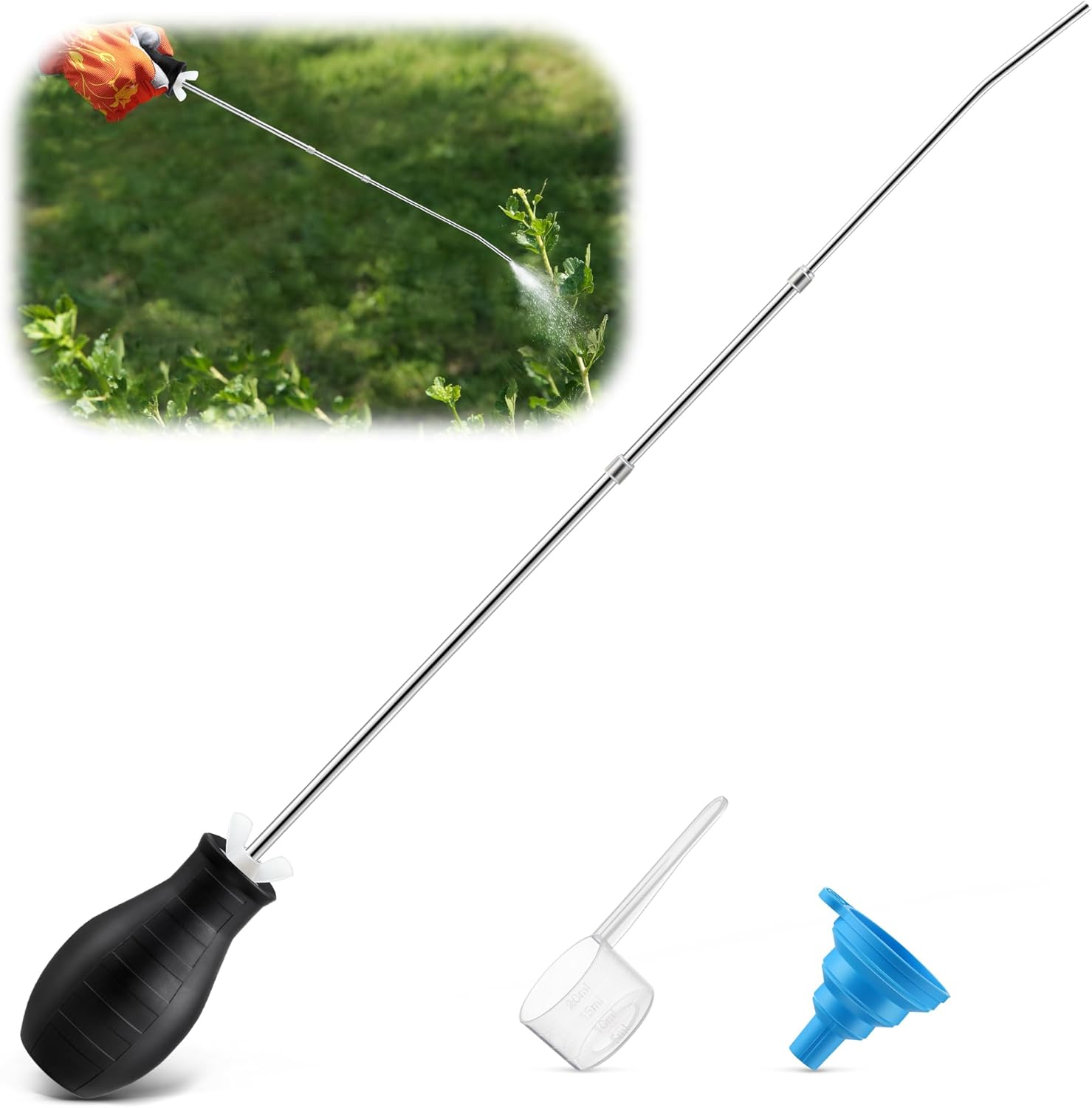 Amazon.com: 1 Pcs Diatomaceous Earth Powder Duster, Longer 9" to 22 ...