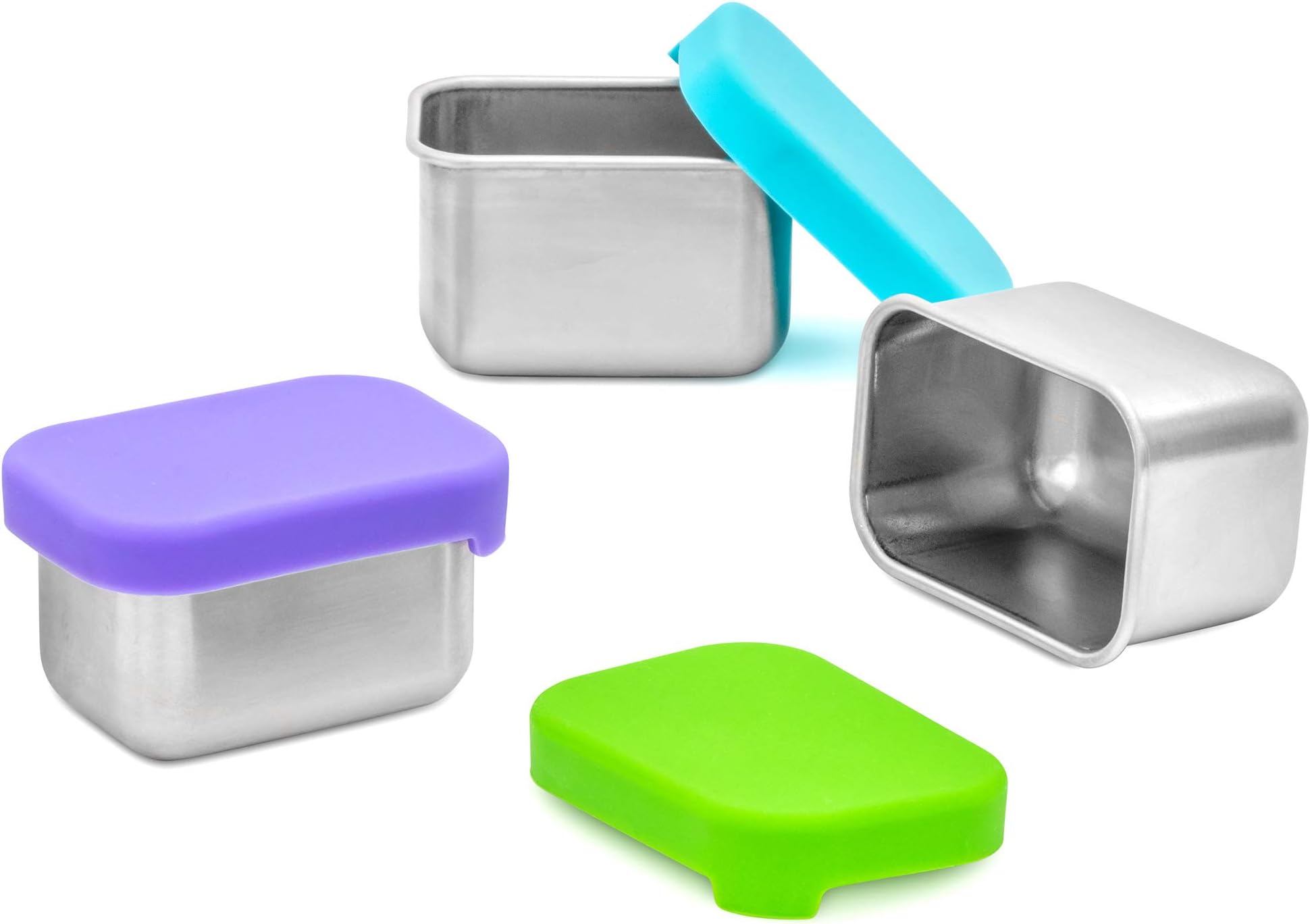 Amazon.com: LUNA HOME GOODS Stainless Steel Snack and Food Containers ...