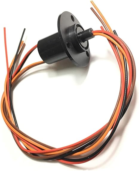Taidacent 3 Wires 4 Wires 5A 10A 15A 30A Electrical Slip Ring Collector ...