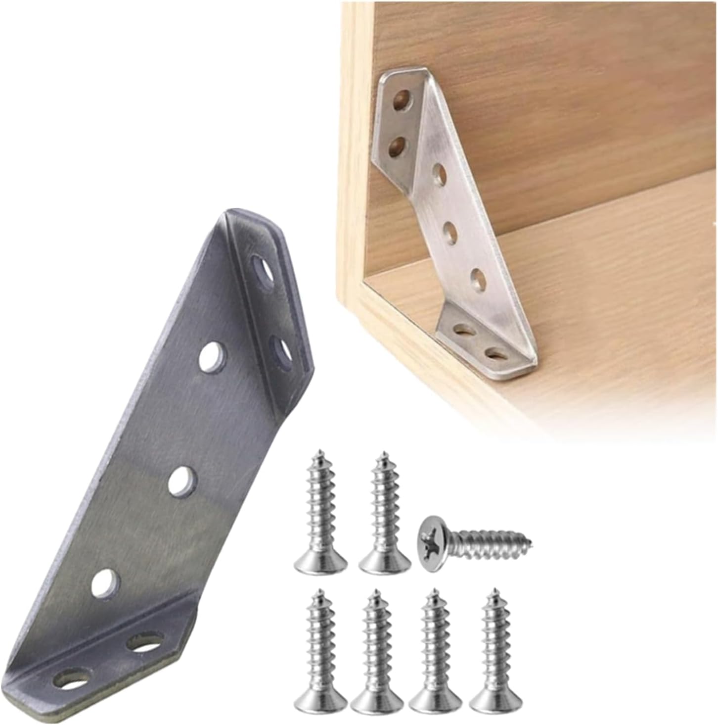 Amazon.com: Universal Furniture Corner Connector - Stainless Steel ...
