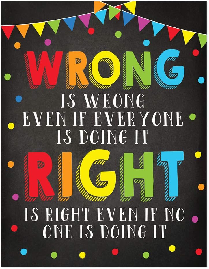 Amazon.com: Andaz Press School Classroom Teacher Wall Art Decor Poster ...