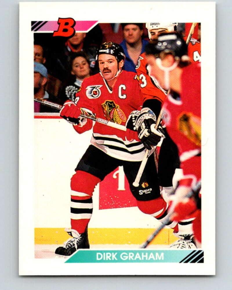 Amazon.com: 1992-93 Bowman #68 Dirk Graham Mint Hockey NHL Blackhawks ...