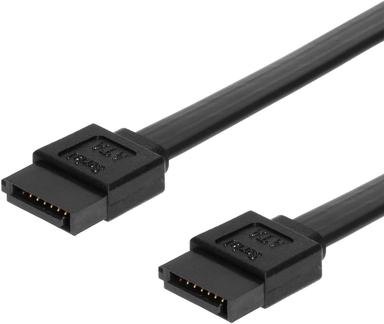 Amazon.com: BLUE SATA Internal Cable Straight to Straight 20 Inch ...
