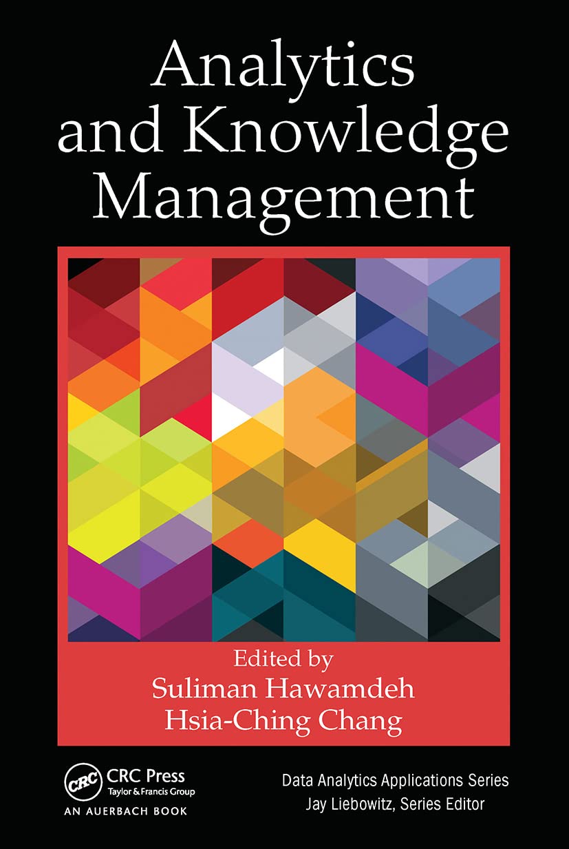 Amazon.com: Analytics and Knowledge Management (Data Analytics ...