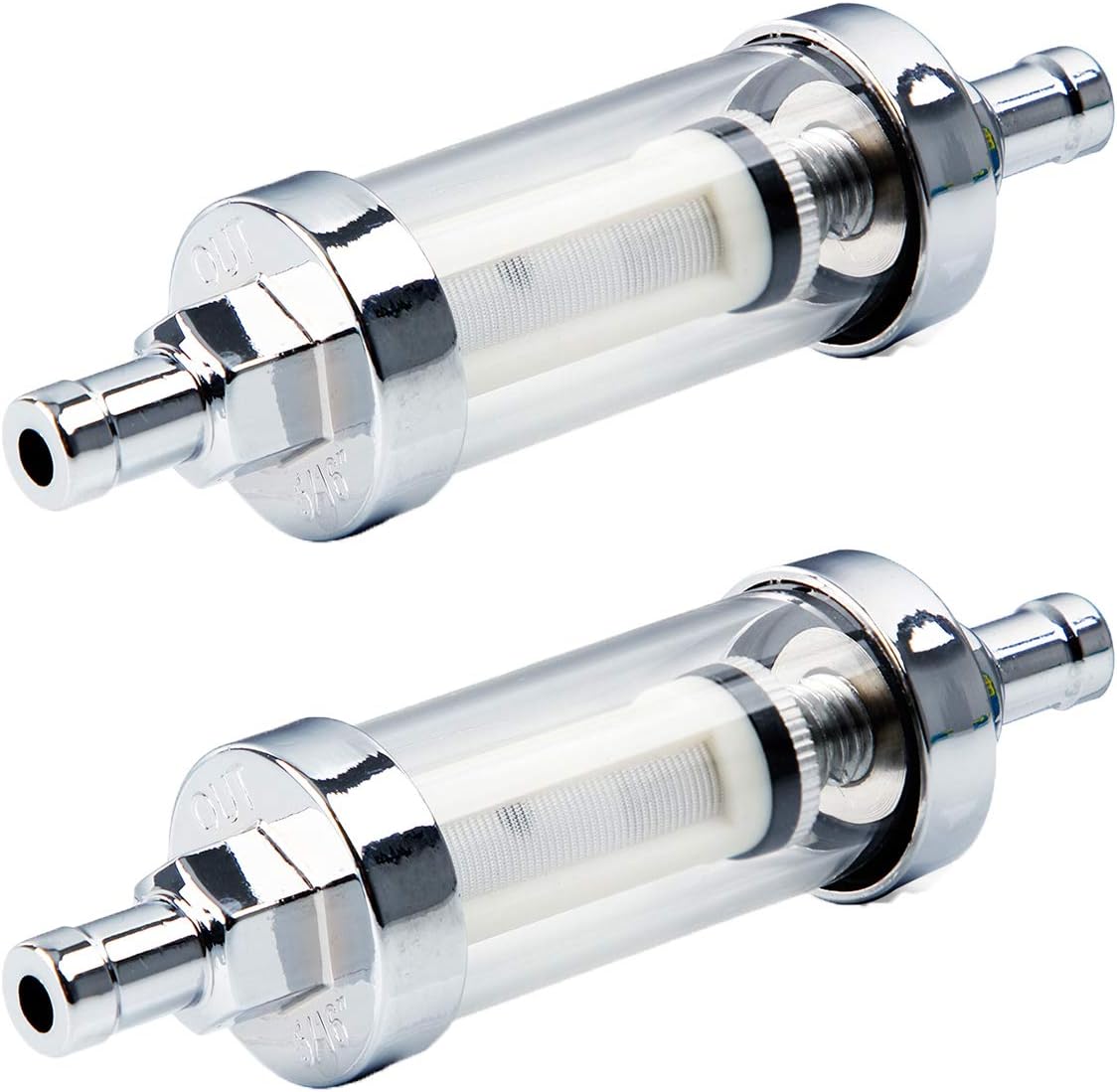 Amazon.com: 5/16 Inline Fuel Filter - APE RACING Universal Billet ...