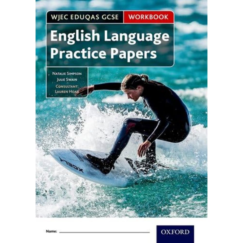 NEW WJEC Eduqas GCSE English Language Practice Papers Workbook: Simpson ...