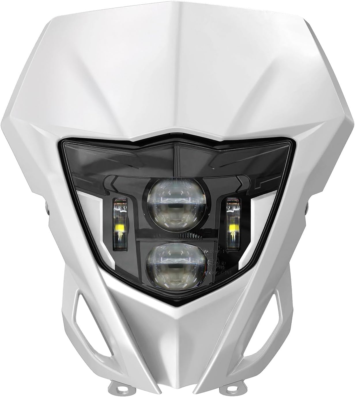 Amazon.com: SUMHITIC LED Headlight Motorcycle Headlamp Kit with DRL ...